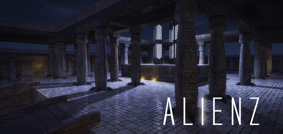 Dreamlight's AlienZ - DAZ Studio 3D Model / Prop